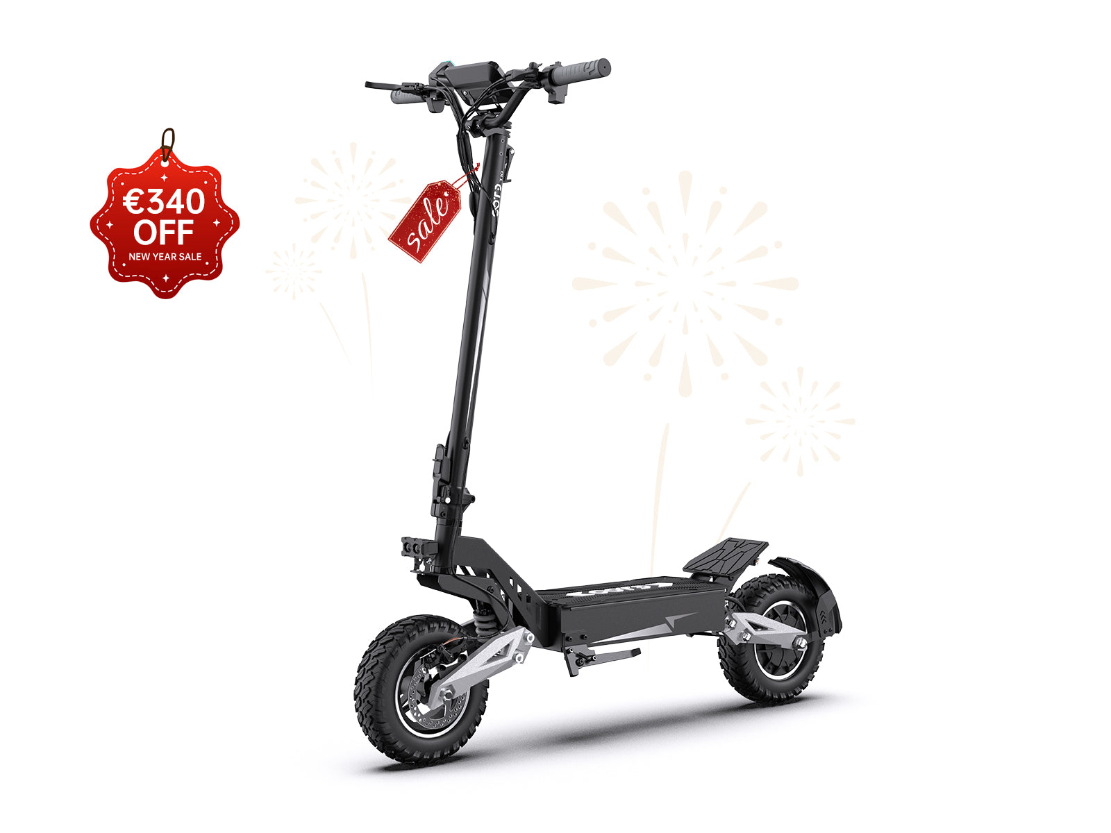 T10 All-Terrain Electric Scooter｜11" Off-Road Tires｜Commuting ...