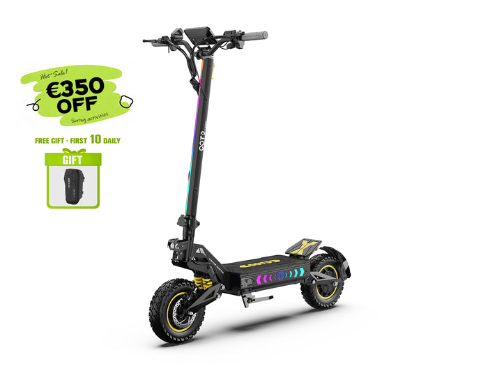 T10 Pro Dual Motor Electric Scooter – 52V 2600W Power, 11” Tires, Long ...